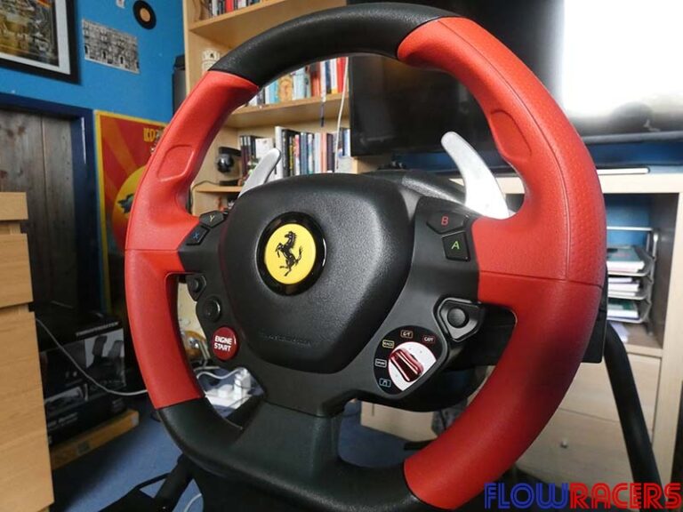Thrustmaster 458 Spider Racing Wheel Review - FLOW RACERS